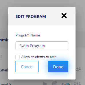 Creating Programs – MySkillChart