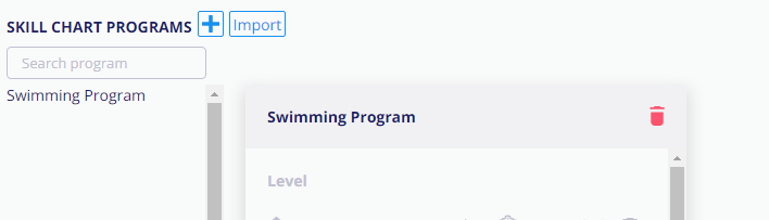 Creating Programs – MySkillChart